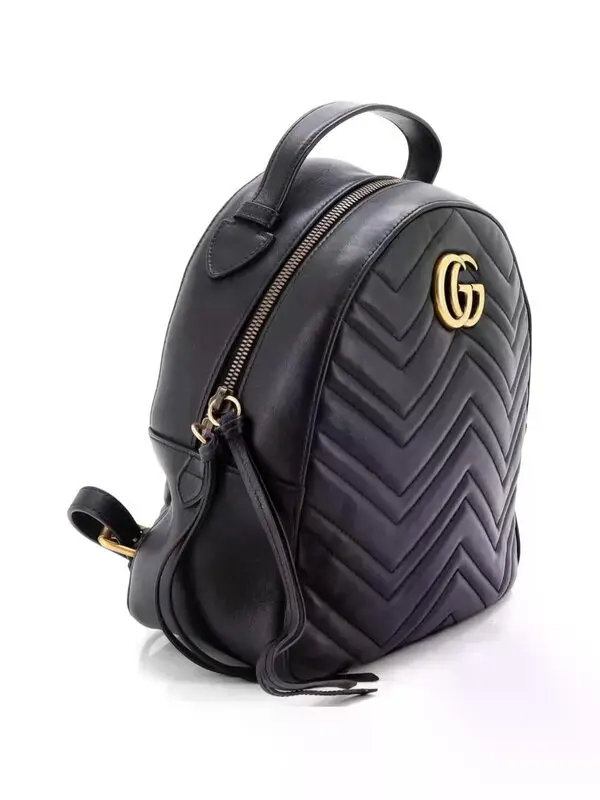 Gucci Gg Marmont Matelasse Small Backpack