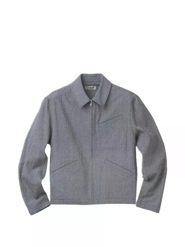 COOR Check Zip Jacket