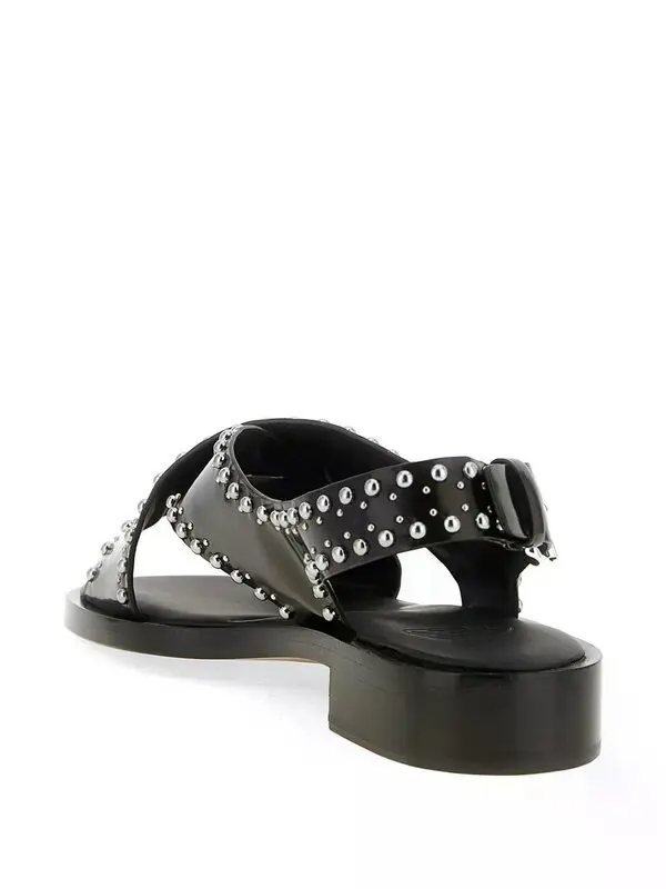 Church's Remi Leather Sandals - Black