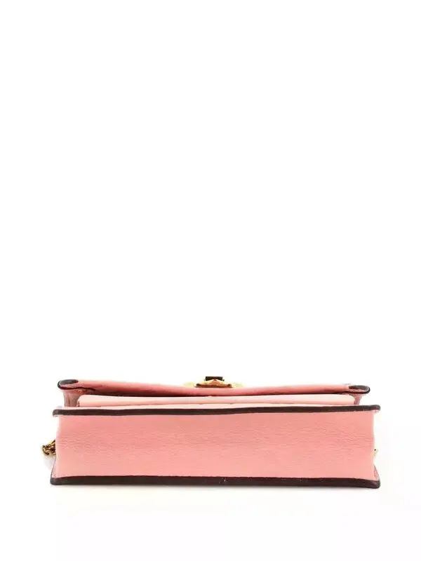 LOUIS VUITTON Vavin Chain Wallet Nm Monogram Empreinte Leather - Pink