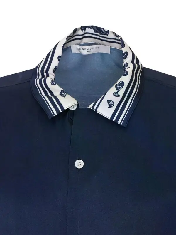IH NOM UH NIT Printed Button Shirt