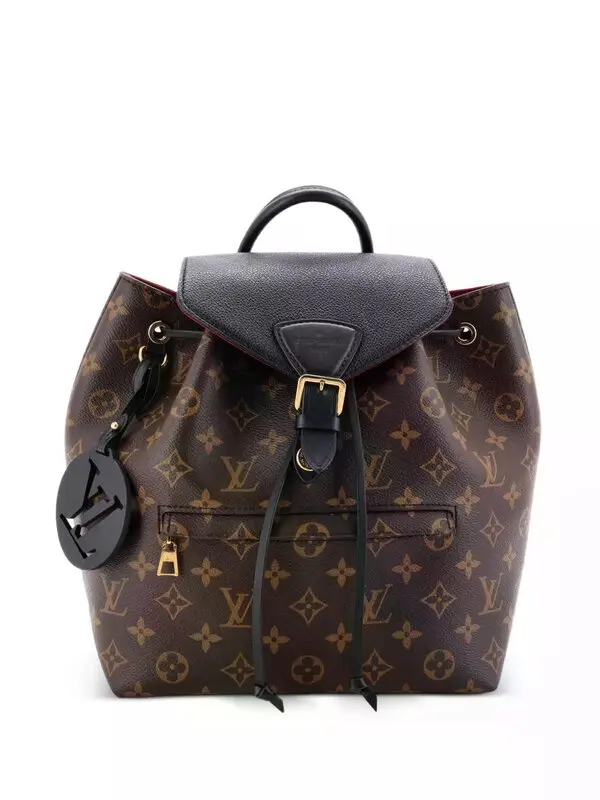 LOUIS VUITTON Montsouris Nm Monogram Canvas Pm Backpack - Brown