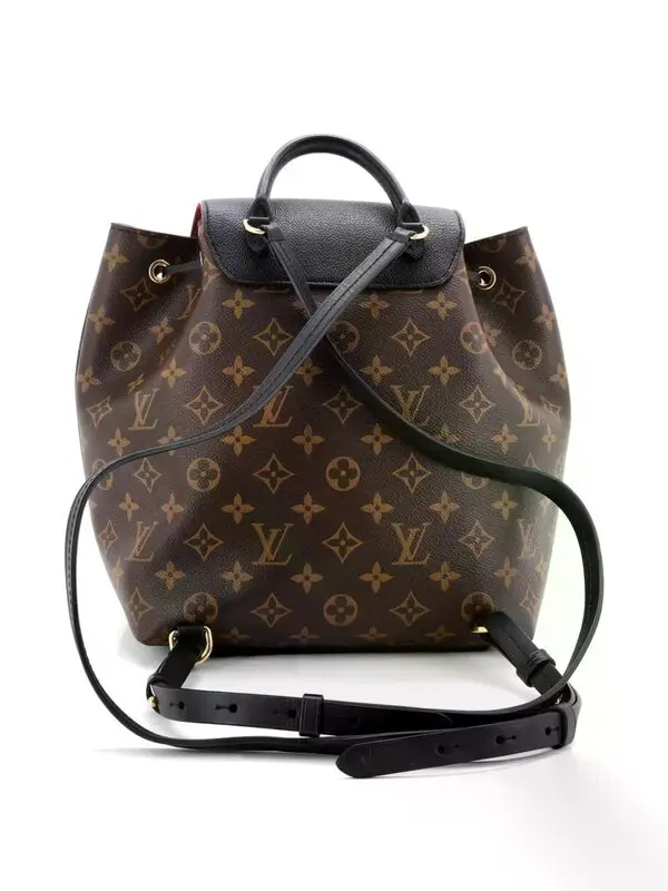 LOUIS VUITTON Montsouris Nm Monogram Canvas Pm Backpack - Brown
