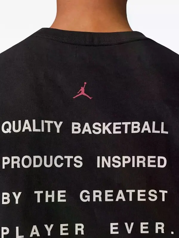 JORDAN Flight Script T-shirt - Black