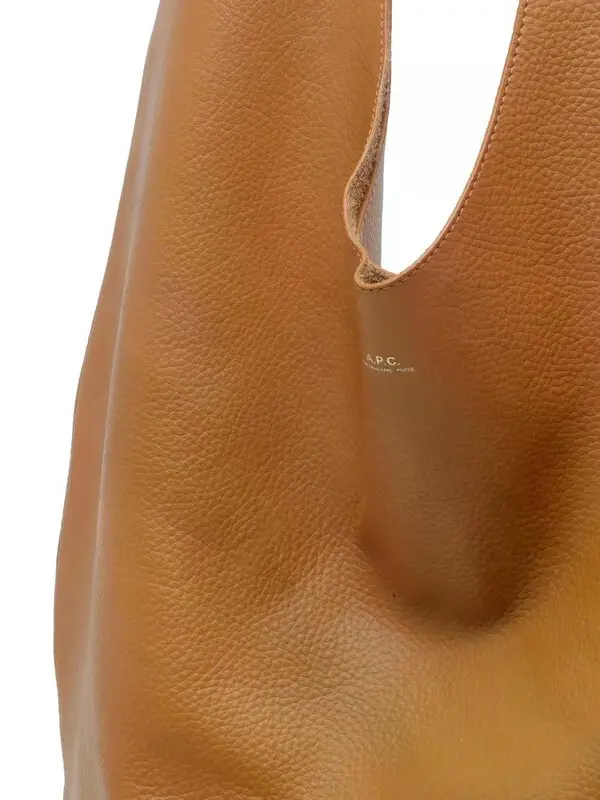 A.p.c. Le Neige Handle Leather Shoulder Bag