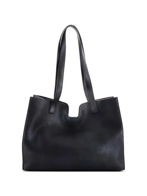 Celine Cabas 16 Grainy Calfskin Tote Bag - Black