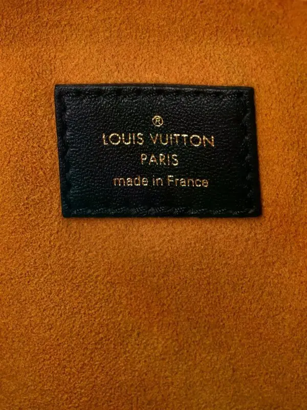 LOUIS VUITTON Coussin Mm Crossbody Bag Monogram Embossed Lambskin - Black