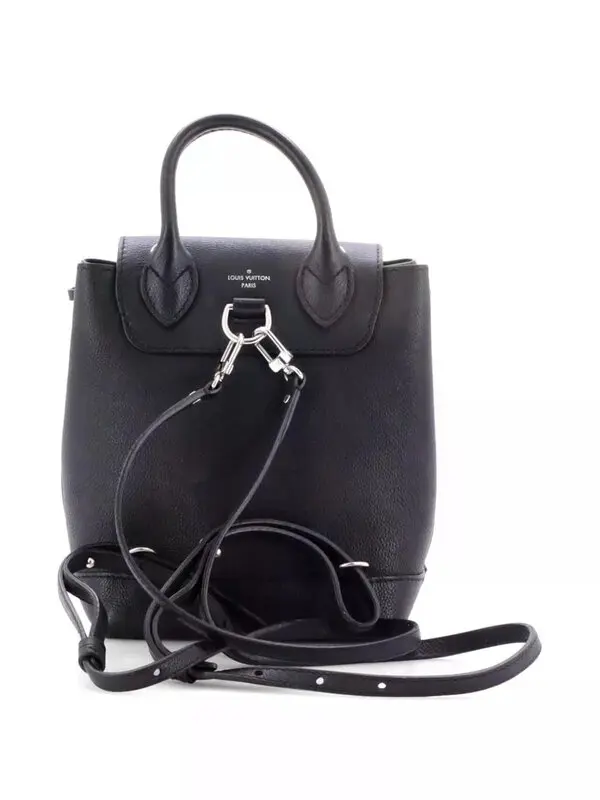 LOUIS VUITTON Lockme Mini Backpack Leather - Black