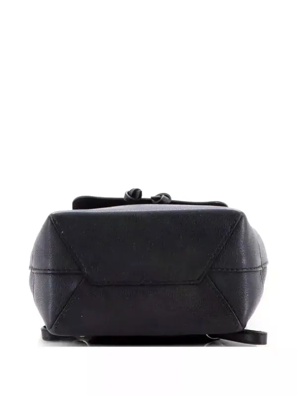 LOUIS VUITTON Lockme Mini Backpack Leather - Black