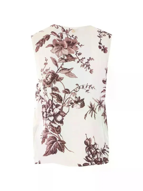 Liu Jo Floral-print V-neck Top