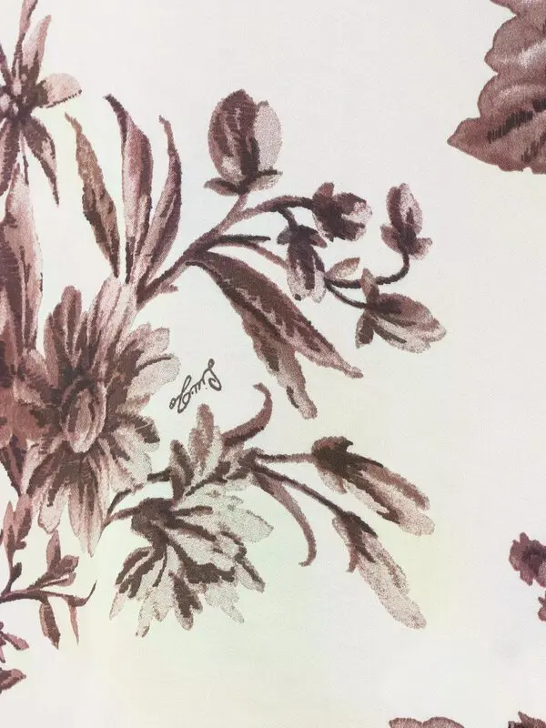 Liu Jo Floral-print V-neck Top