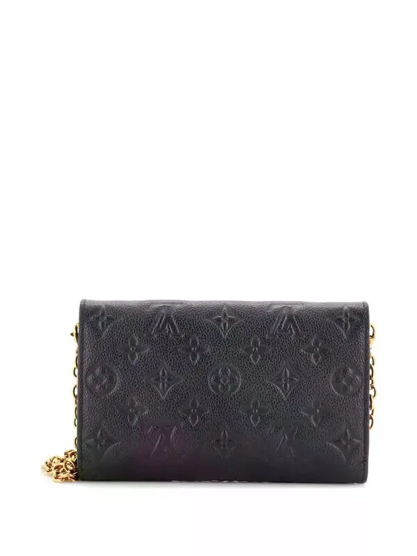 LOUIS VUITTON Vavin Chain Wallet Monogram Empreinte Leather