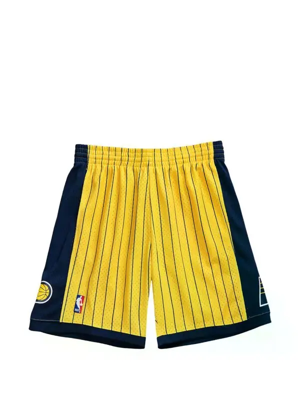 Mitchell & Ness Nba Indiana Pacers 99 Striped Swingman Shorts