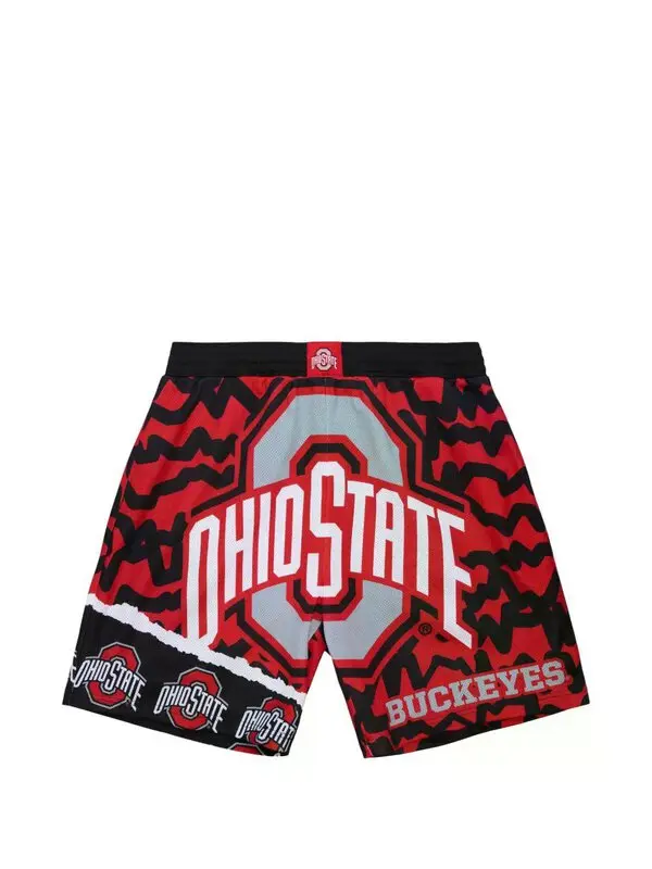 Mitchell & Ness Jumbotron 2.0 Sublimated Shorts - Red
