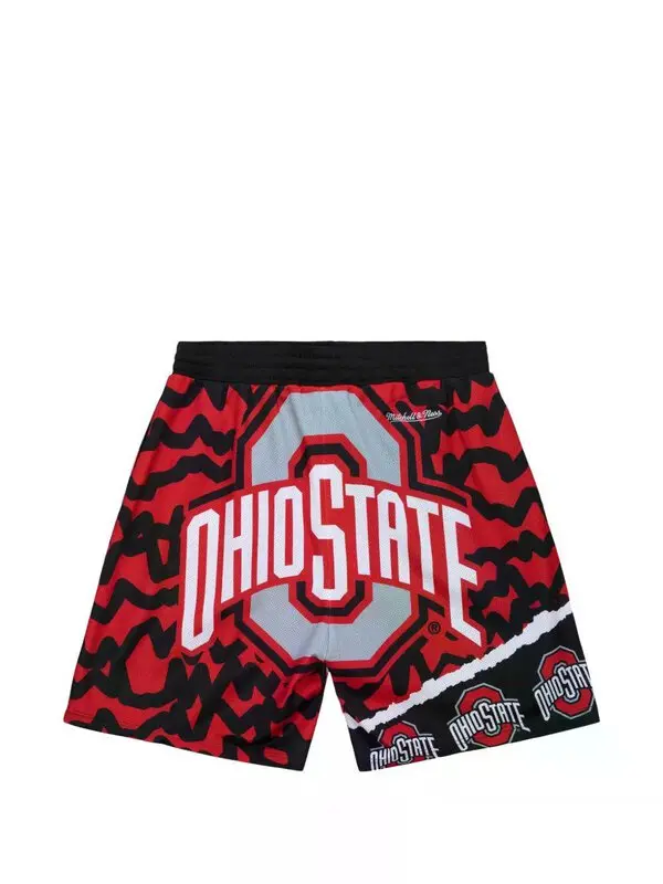 Mitchell & Ness Jumbotron 2.0 Sublimated Shorts - Red
