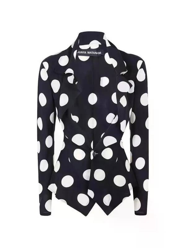 Junya Watanabe Polka-dot Blazer - Black