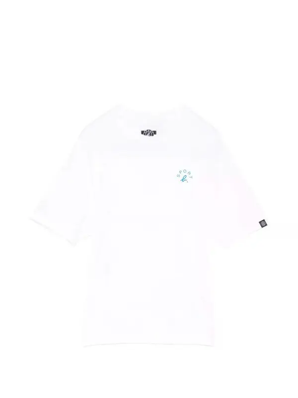 AGNES B. Graphic-print Round Neck T-shirt - White