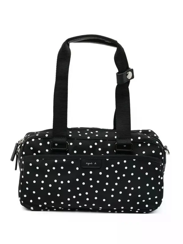 AGNES B. Boston Tote Bag
