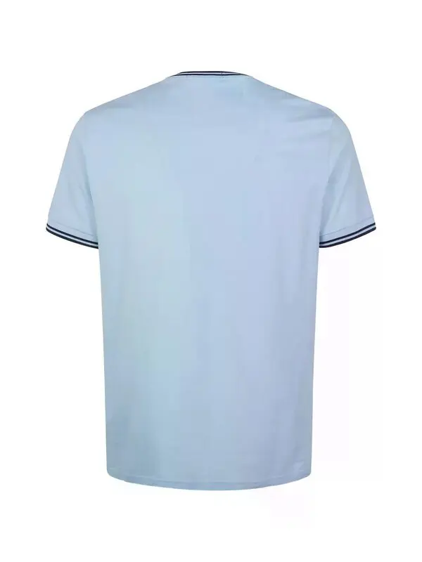 Fred Perry Logo-embroidered T-shirt - Blue