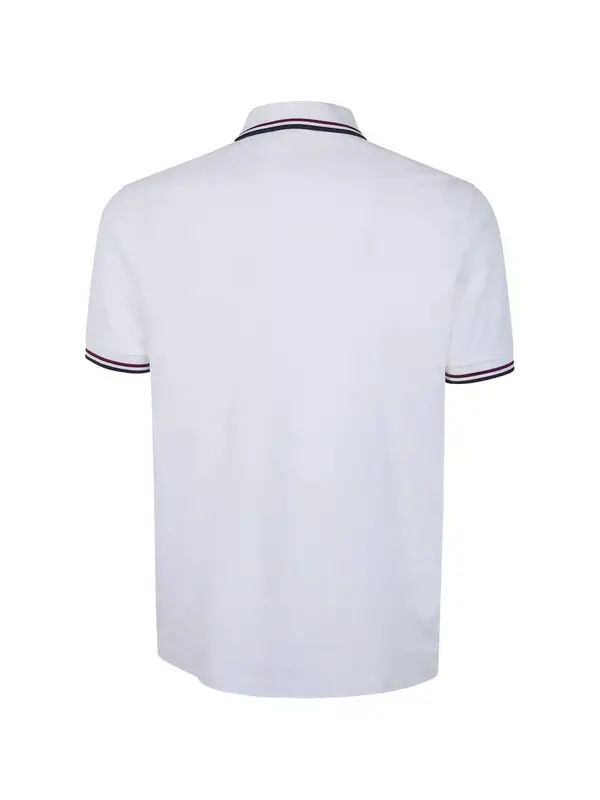 Fred Perry Logo-embroidered Polo Shirt - White