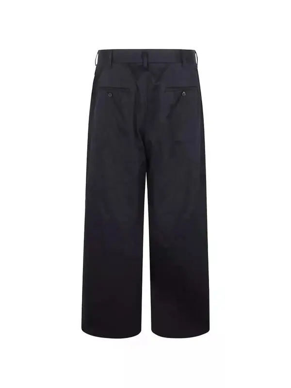Comme Des Garçons Pleated Wide-leg Trousers
