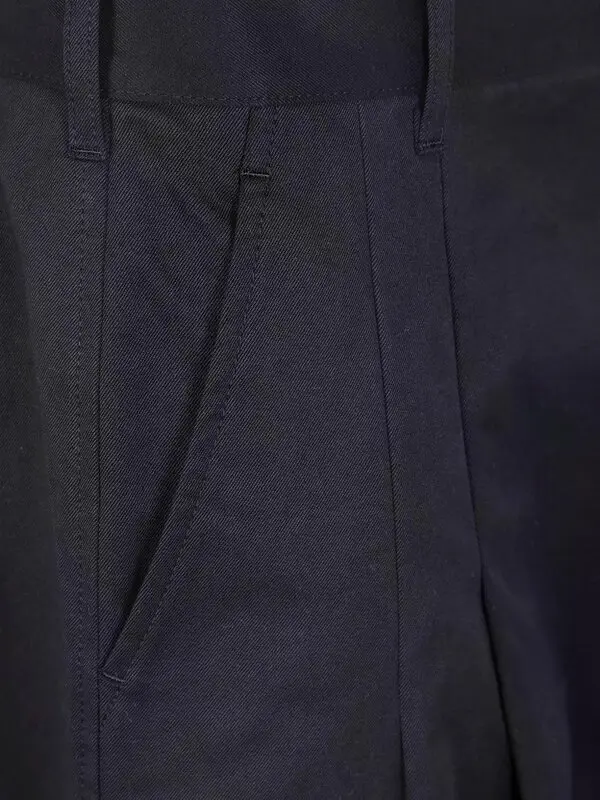 Comme Des Garçons Pleated Wide-leg Trousers