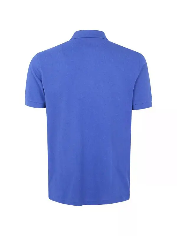 Fred Perry Logo-embroidered Polo Shirt - Blue