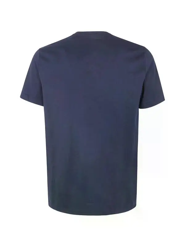 Fred Perry Logo-embroidered T-shirt - Blue