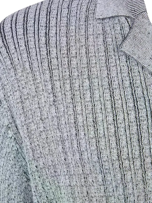 LES DEUX Evan Knitted Shirt - Grey