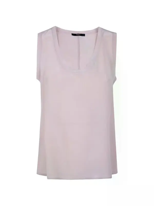Seventy U-neck Sleeveless Top - Pink