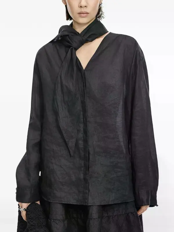 JNBY Relaxed-fit Tie Blouse