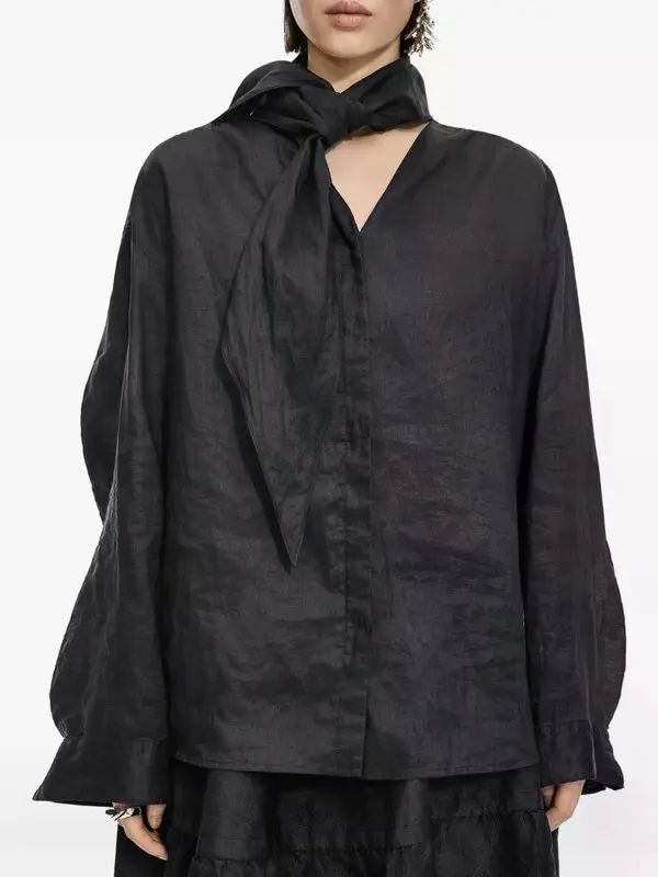 JNBY Relaxed-fit Tie Blouse