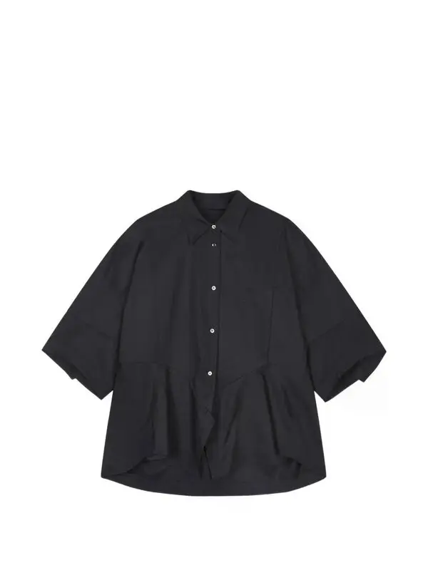 JNBY Chest Welt Pocket Shirt - Black