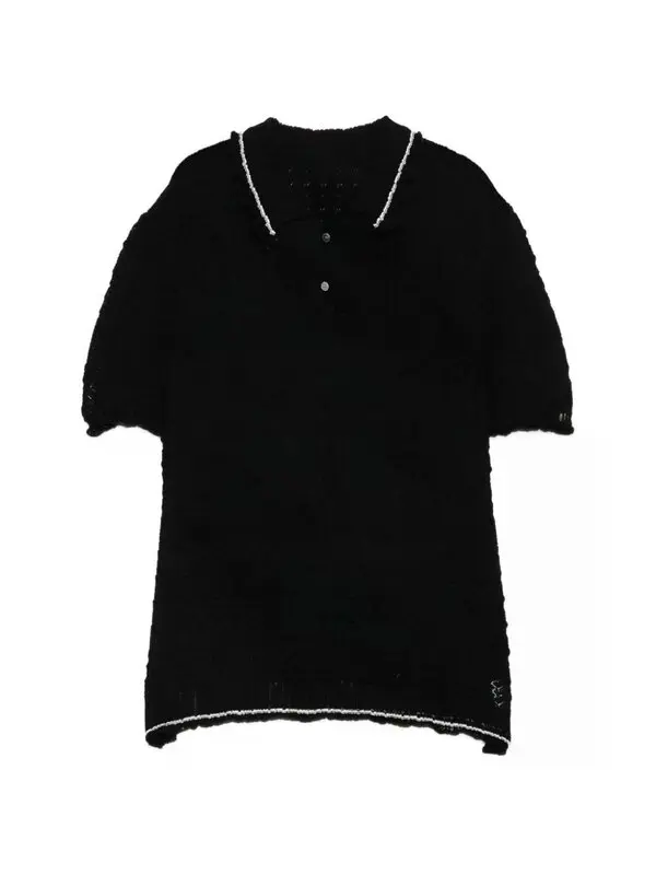JNBY Artistic Polo Shirt - Black