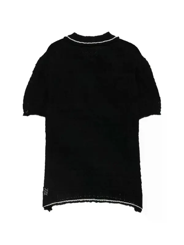 JNBY Artistic Polo Shirt - Black