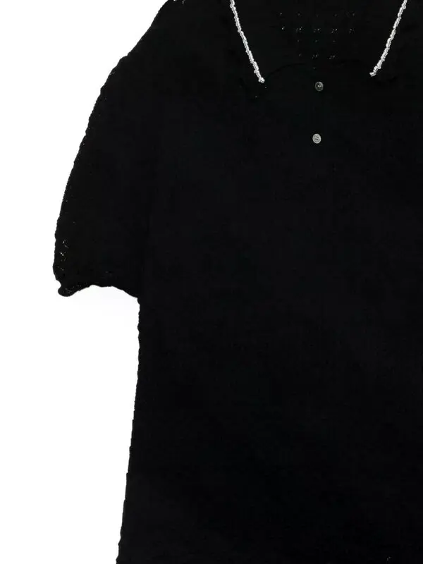 JNBY Artistic Polo Shirt - Black