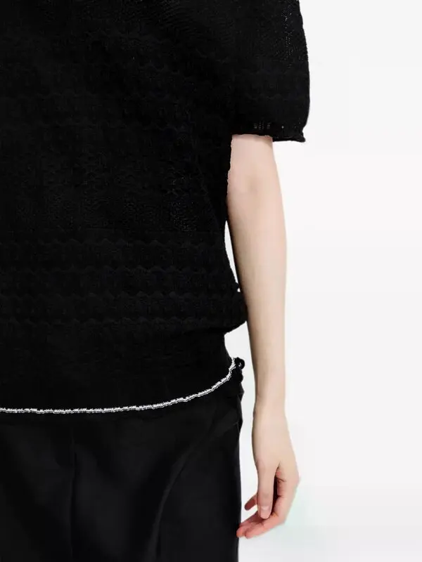 JNBY Artistic Polo Shirt - Black