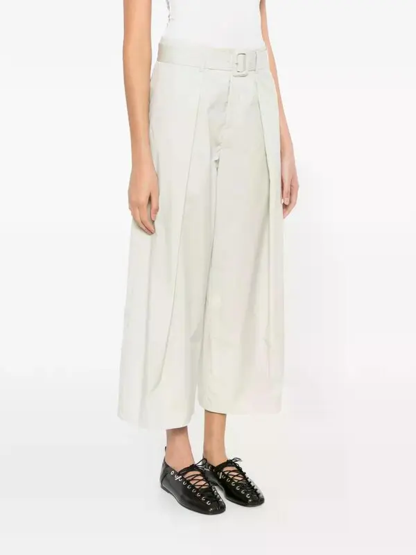 LESS Wide-leg Cropped Trousers