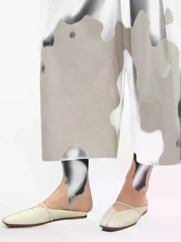 LESS Wide-leg Cropped Trousers