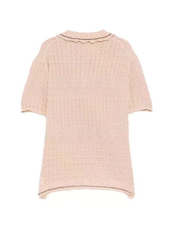 JNBY Artistic Polo Shirt - Pink