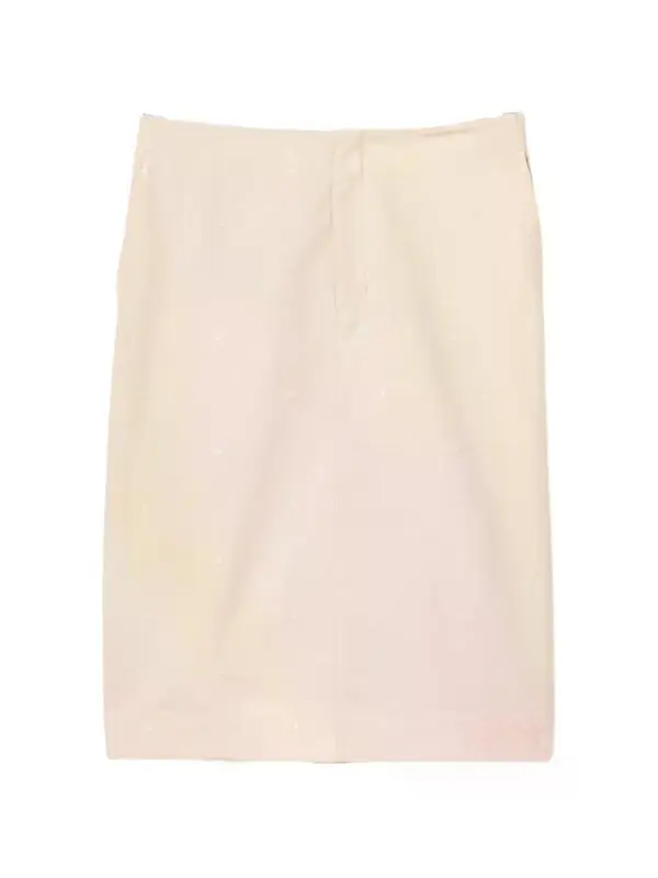 LESS Sequin-embellished A-line Skirt - Neutrals