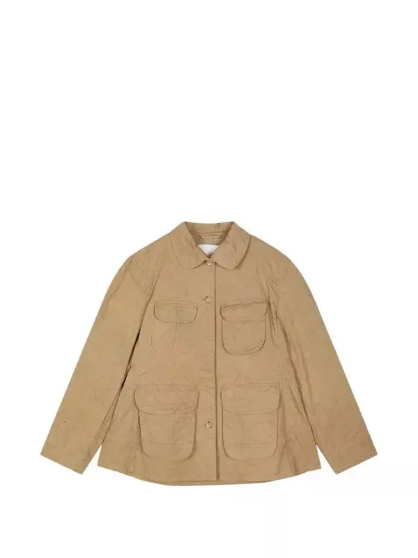 JNBY Floral-embroidered Jacket - Neutrals