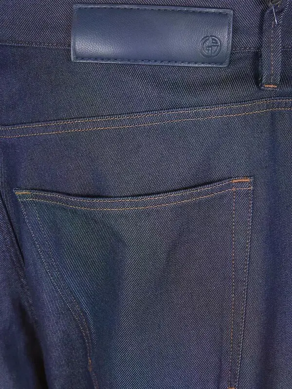 Giorgio Armani Logo-patch Jeans