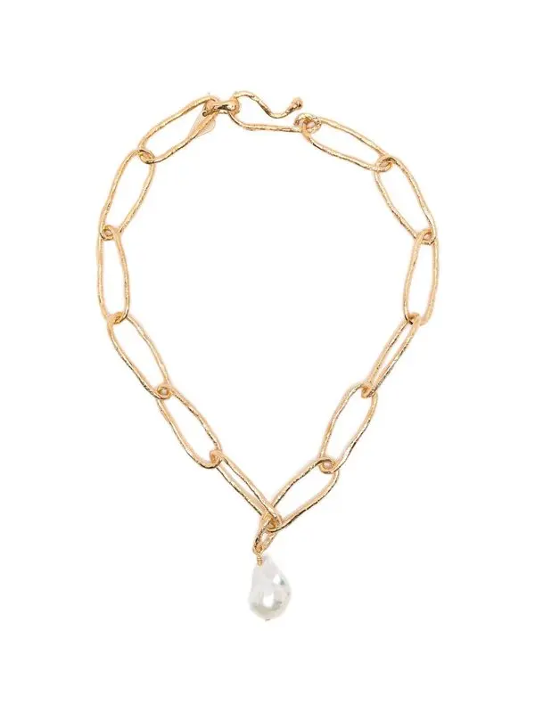 FORTE_FORTE Sculpture Necklace - Gold