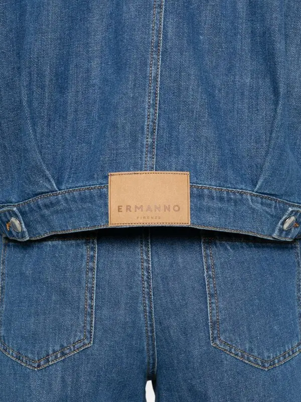 Ermanno Scervino Embroidered Denim Jacket