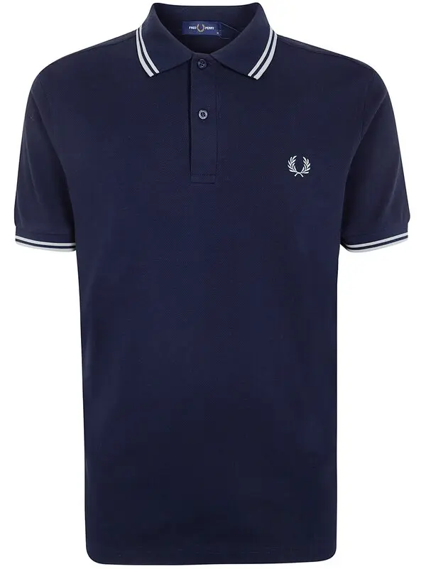 Fred Perry Twin Tipped Polo Shirt - Blue