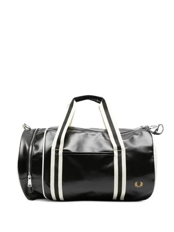 Fred Perry Classic Barrel Bag - Black