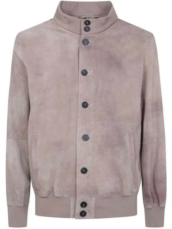 GIORGIO BRATO Leather Bomber Jacket