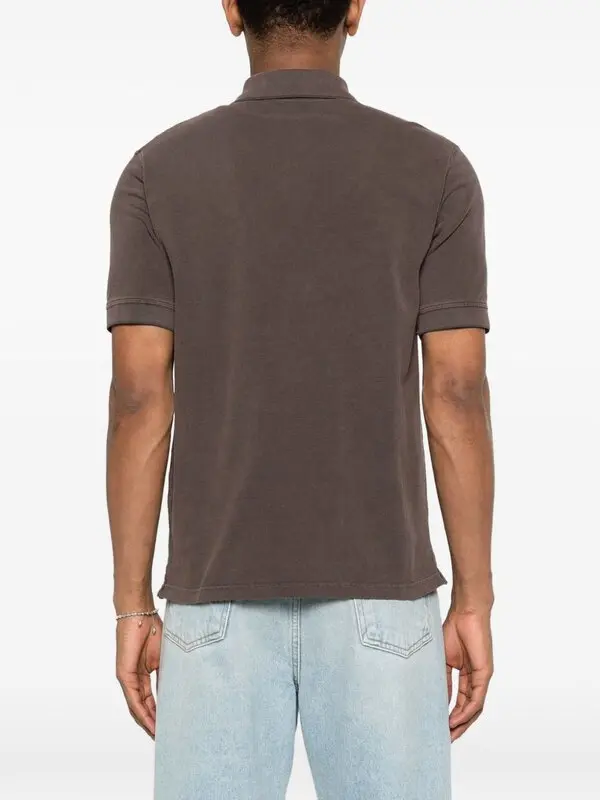 Herno Logo Cotton Polo Shirt