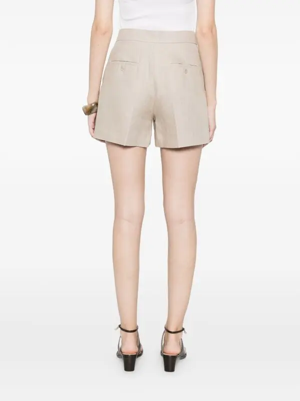 Max Mara Linen Shorts - Beige